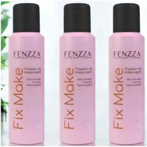 Spray Fixador De Maquiagem Fenzza Fix Make Shopee Brasil