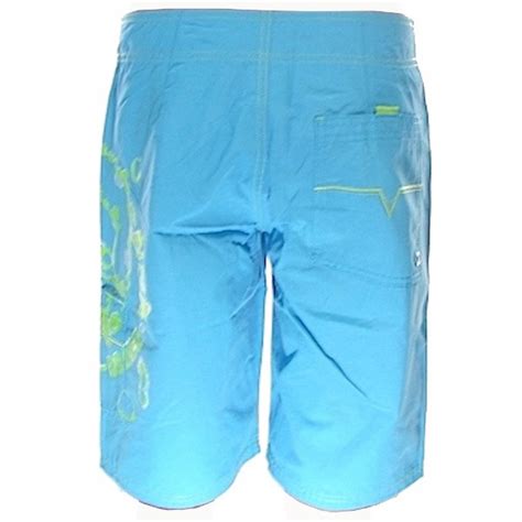 Diesel Mens Bmbx Deck Turquoise Trunk Swimwear