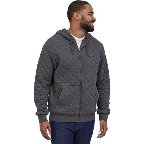 Patagonia Organic Cotton Quilt Full Zip Hoodie Mens Clothing