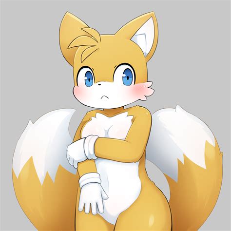 33458 Safe Artistsum Miles Tails Prower Blushing Artmobius