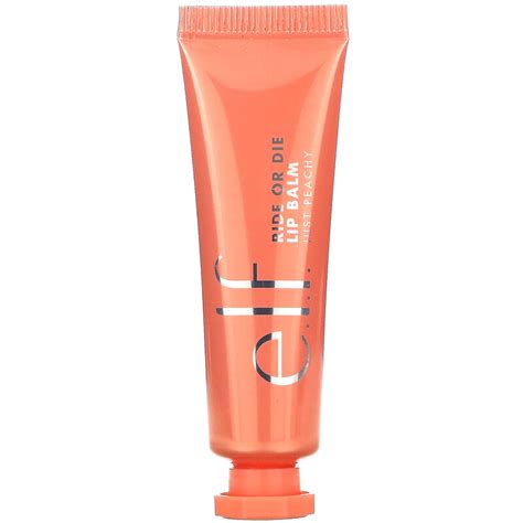 Elf Ride Or Die Lip Balm Just Peachy 042 Oz 12 G Iherb