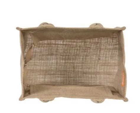 Printed Multicolor Jute Lunch Box Bag Size Dimension 20 18cm At Rs 75