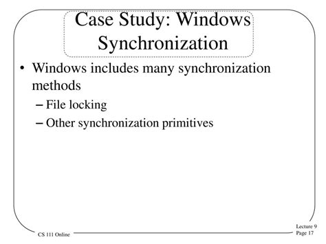 outline other synchronization primitives ppt download