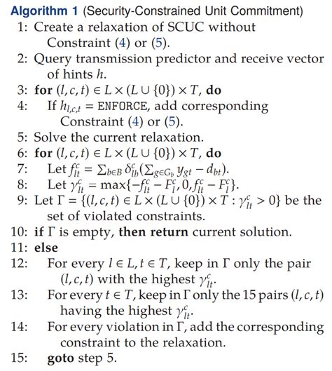 learning to solve security constrained unit commitment problems 腾讯云开发者社区 腾讯云