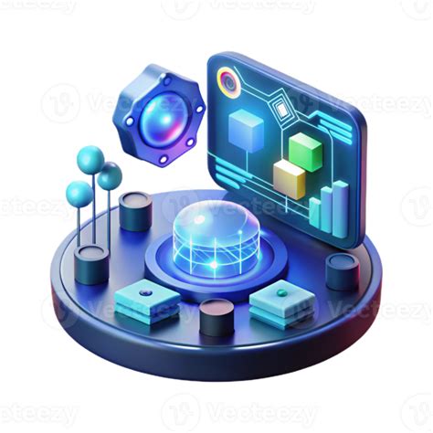 Elegant Artistic A Floating Artificial Intelligence Interface Displaying Complex Data