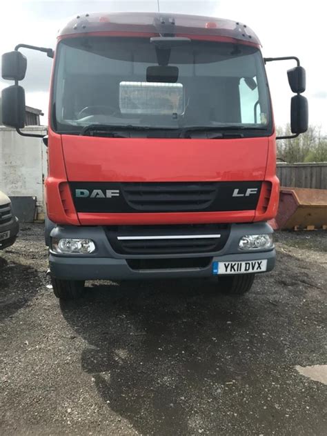 Daf Lf Skip Loader Lorry Truck £350000 Picclick Uk