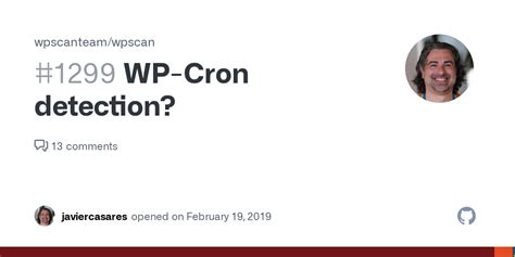 Wp Cron Detection Issue Wpscanteam Wpscan Github