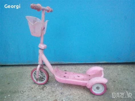 Детска тротинетка на три колела продавам в Детски велосипеди триколки и коли в гр Монтана