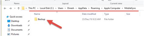 How To Change ITunes Backup Location In Windows 10 8 1