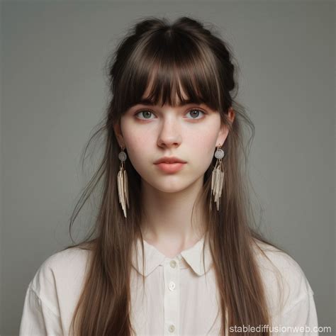 Bangs For Round Face