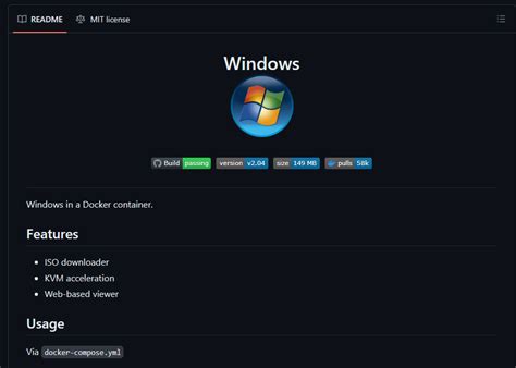 Run Windows Desktop Inside A Docker Container With Dockur