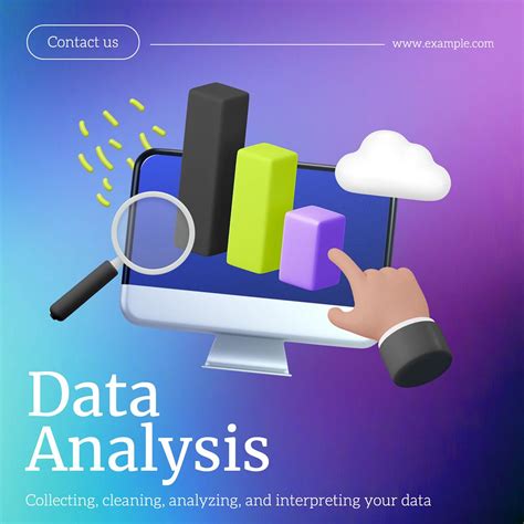 Data Analysis Instagram Post Template Premium Editable Template