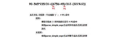 一个简单的语义分析算法单步算法Python实现