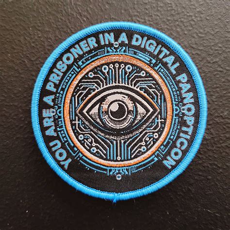 Digital Panopticon Patch Badgerhound Supply Co