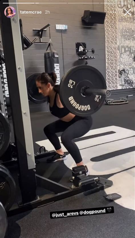 Tate Mcrae At The Gym 2 14 22 Tate Mcrae Big Music