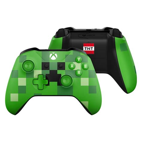 Xbox Wireless Controller Pc Computer Minecraft Creeper Green Special