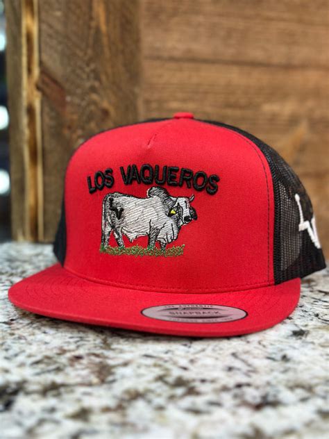 Los Vaqueros Cattle Edition Lv Logo Snapbacks Los Vaqueros Western Wear