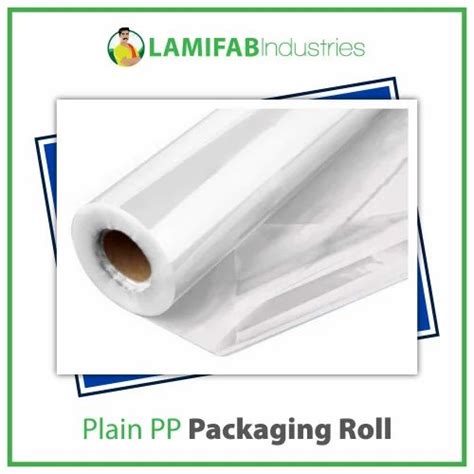 Plain Pp Packaging Roll At ₹ 120 Piece Pp Woven Fabrics In Sarigam