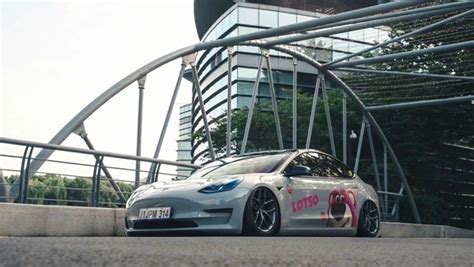 Tesla Model 3p Airride Performance King Airbftsuspension