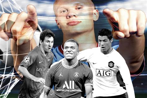 Haalands Numbers At 22 Years Old That Messi Cristiano And Mbappe🥮
