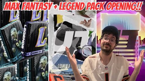 Full Legend Pulls Max Fantasy Legend Pack Opening In Madden 24