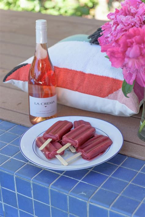Rosé Popsicle Recipe The Every Hostess