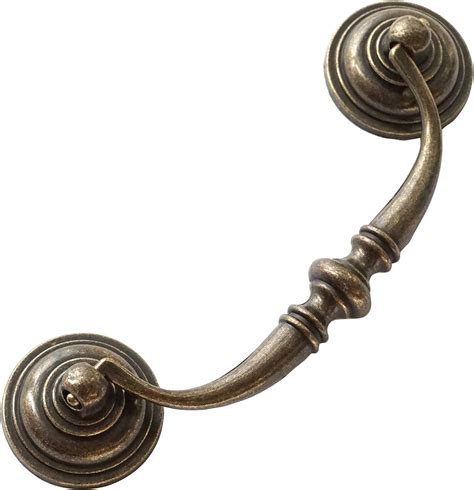 Buy Lbfeel 4 25 Drawer Pulls Dresser Handle Antique Bronze Drop Bail Pulls Handles For Kitchen