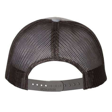 Custom Embroidered Retro Vibes Patched Trucker Hat Black And Gray
