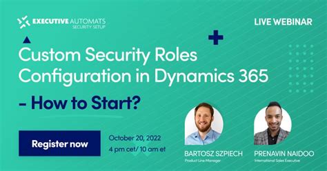 Executive Automats On Linkedin D365 Dynamics365 Securitysetup