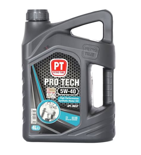 Petro Time Pro Tech 5w 40 4 Litre Sentetik Motor Yağı