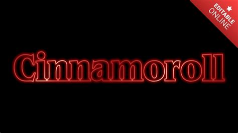 Cinnamoroll Text Style Effects Generator