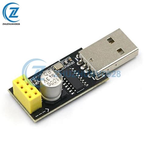 New Usb To Esp8266 Serial Module Ttl Wifi Esp 01 Ch340g Developent