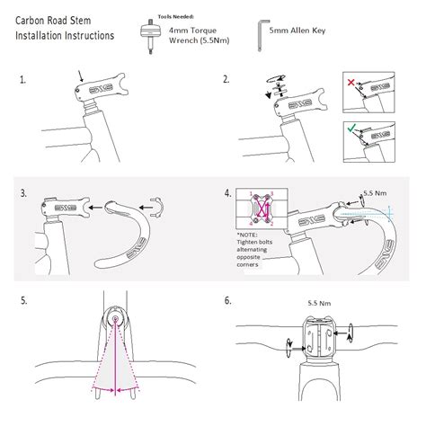 Carbon Road Stem Installation Instructions Enve Support Center Home