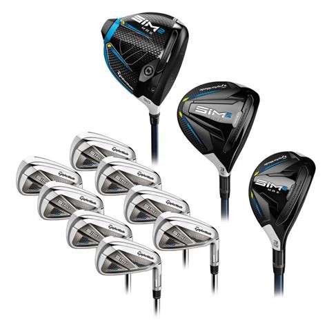 Taylormade Sim2 Max 11 Piece Steel Set Drummond Golf