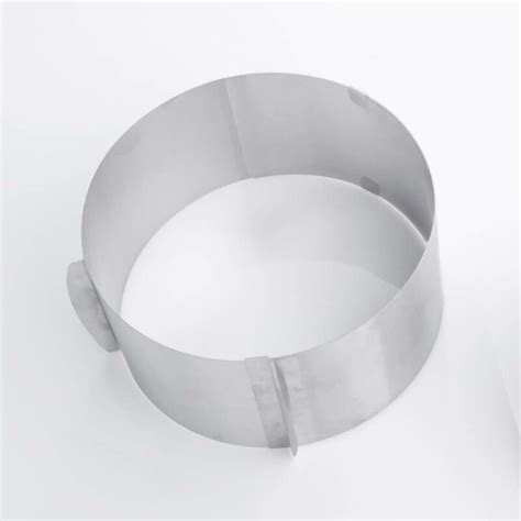 Buy Adjustable Stainless Steel Round Cake Mold Upto Cm Online In India At Best Price