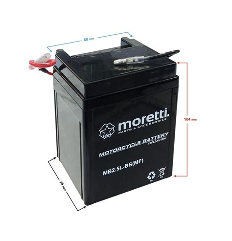Akumulator żelowy AGM Moretti Gel MB L C V Ah