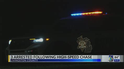 3 Arrested After High Speed Chase Youtube