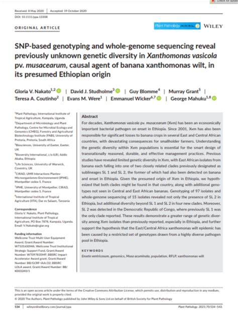 Snp Based Genotyping And Whole Genome Sequencing Reveal Previously