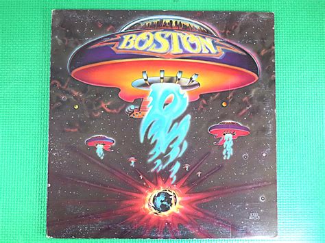 Vintage Boston Debut Album Vinyl Record 1976 Rock Lp Etsy