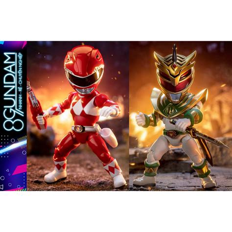 Mô Hình Ráp Sẵn Action Q Mighty Morphin Power Ranger Tặng Kèm Base