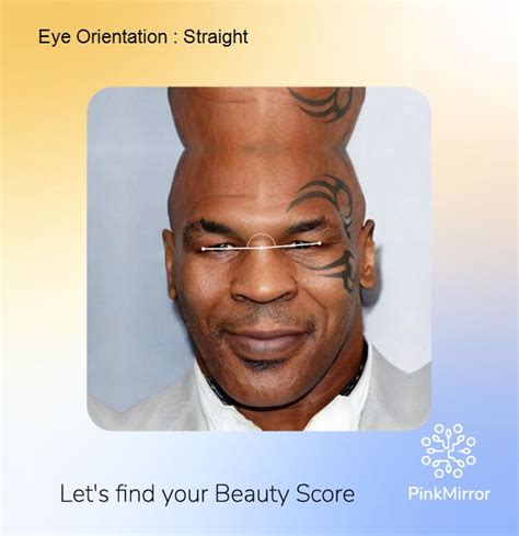 Mike Tyson Facial Feature Eye Canthal Tilt