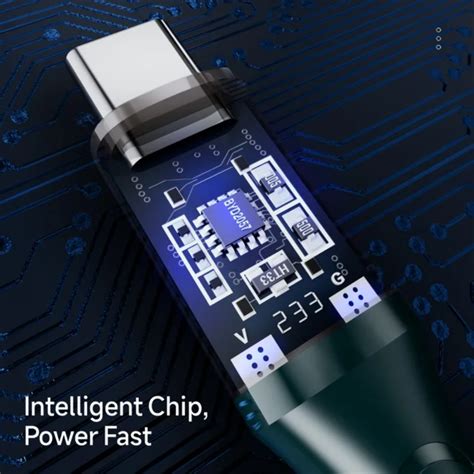 Led 디지털 디스플레이 고속 충전 데이터 코드 6a Usb C 케이블 Pd 65w 화웨이 삼성 샤오미