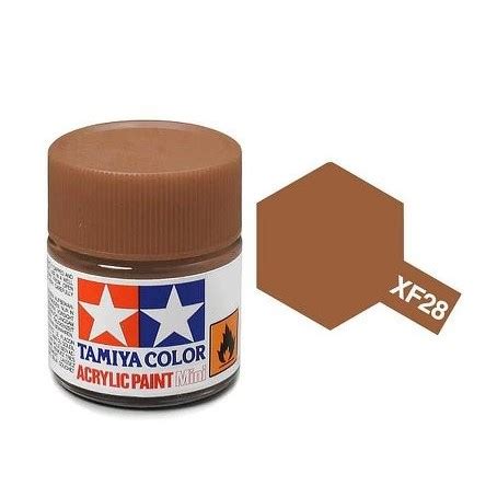 Tamiya Color Acrylic Paint XF 28 Dark Copper 10ml Shopee Malaysia