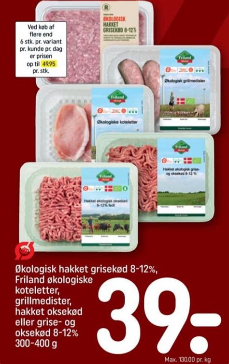 FRILAND Økologi Hakket oksekød Rema juni Alle Tilbudsavis