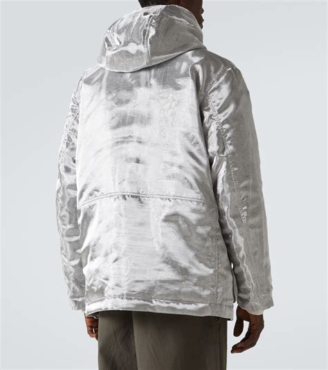 Compass Down Jacket In Grey Stone Island Mytheresa