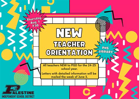 New Teacher Orientation A M Story Intermediate School