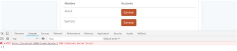 jquery error 500 al hacer delete con ajax en laravel 5 5 stack