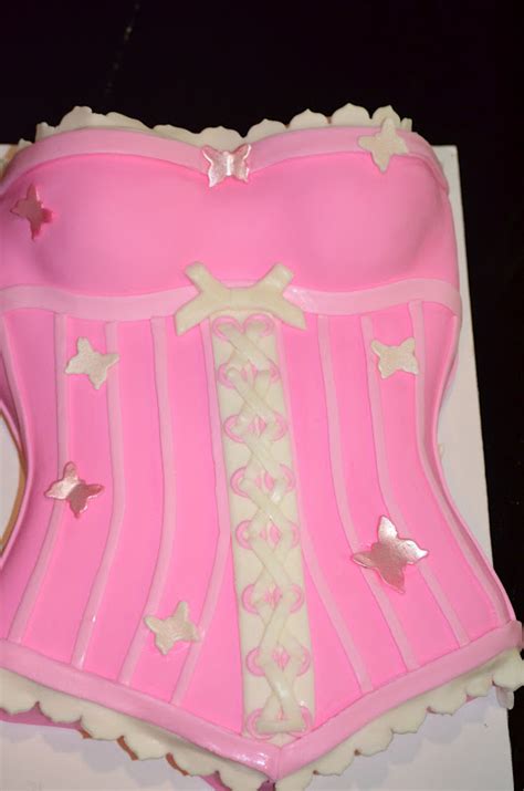 Traylor Made Treats Bachelorette Corset Cake