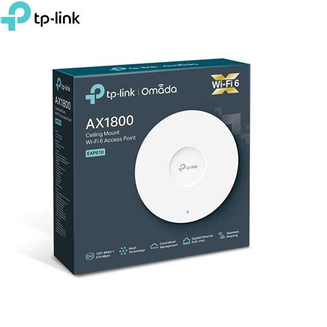 TP Link EAP610 AX1800 Ceiling Mount WiFi 6 Access Point White Online At Best Price In