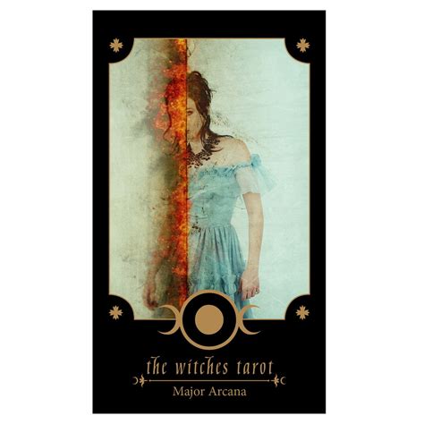 The Witches Tarot Major Arcana | burning paper hearts